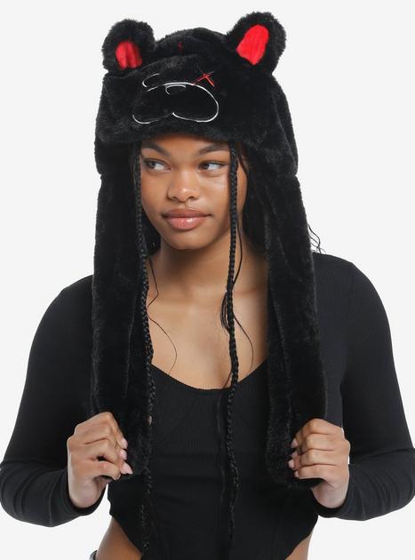 Creepy Bear Tassel Beanie With Moveable Ears | Hot Topic