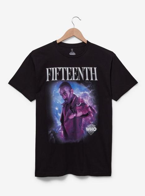 Dr. Who The Fifteenth Doctor Portrait T-Shirt -- BoxLunch Exclusive ...