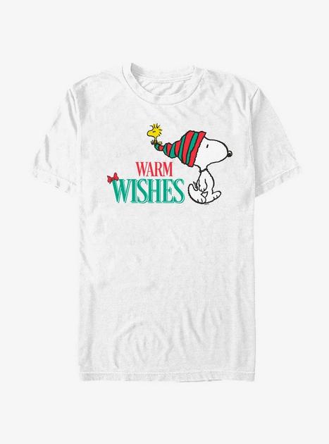 Peanuts Snoopy Warm Wishes T-Shirt - WHITE | BoxLunch