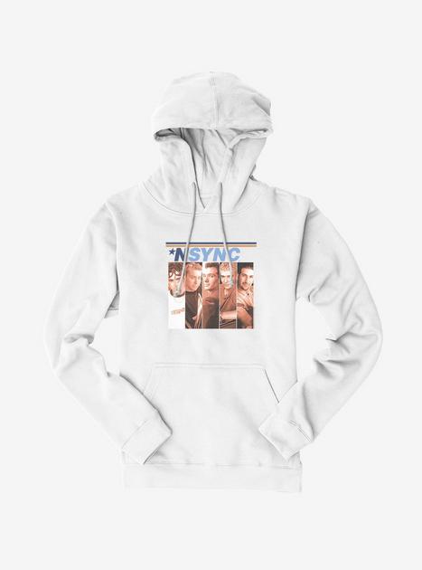 NSYNC Self Titled Album Cover Hoodie - WHITE | Hot Topic
