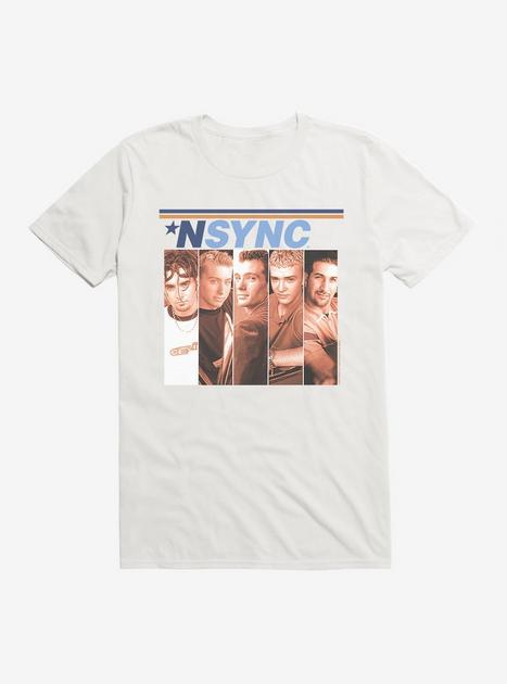 NSYNC Self Titled Album Cover T-Shirt - WHITE | Hot Topic