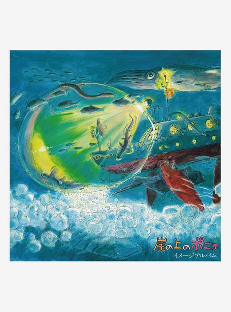 Joe Hisaishi Ponyo On The Cliff By The Sea O.S.T (Image Album) Vinyl LP ...
