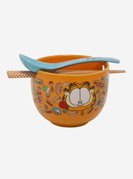 Garfield Junk Foods Ramen Bowl Set | Hot Topic