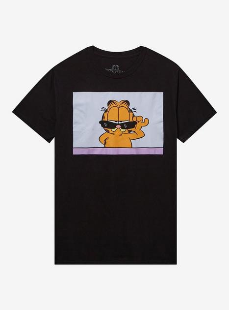 Garfield Sunglasses Panel T-Shirt | Hot Topic