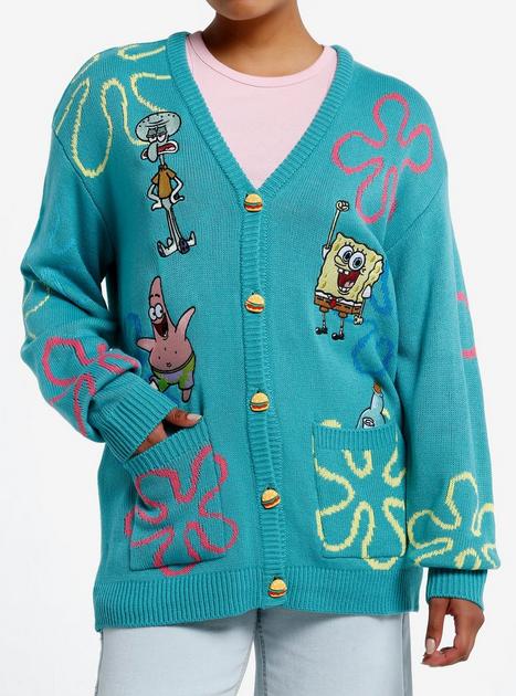 SpongeBob SquarePants Bikini Bottom Girls Cardigan | Hot Topic