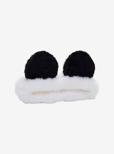 Panda 3D Ears Plush Spa Headband | Hot Topic