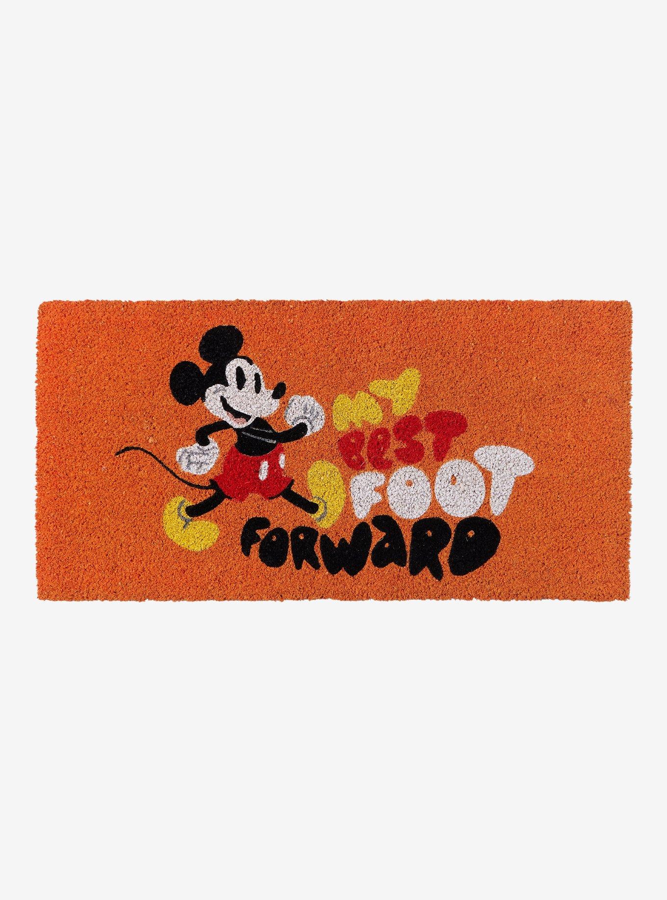 Disney Mickey Mouse Best Foot Forward Doormat | Hot Topic