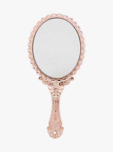 Rose Gold Filigree Mirror | Hot Topic