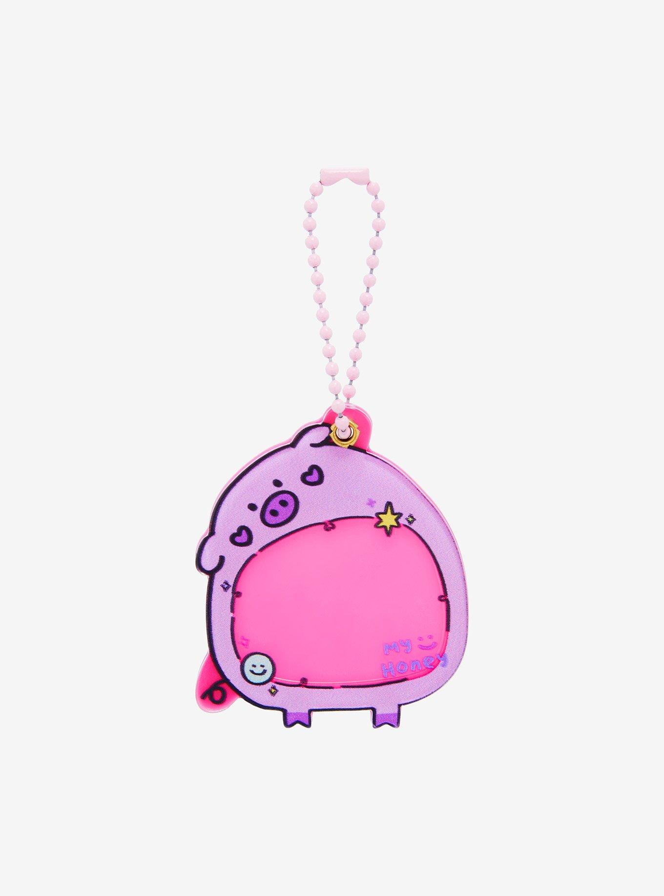 Pig Photo Frame Acrylic Key Chain | Hot Topic