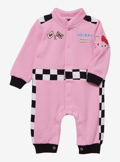 Sanrio Hello Kitty Racing Suit Infant One-Piece - BoxLunch Exclusive ...