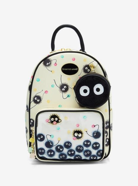 Studio Ghibli Spirited Away Soot Sprites Pin Collector Mini Backpack ...