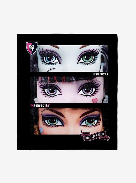 Monster High Perfectly Imperfect Throw Blanket - WHITE | BoxLunch