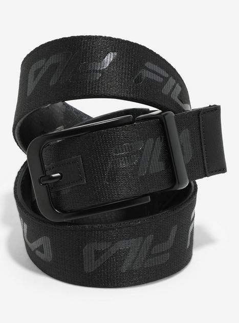 FILA Black Fabric Buckle Belt | Hot Topic