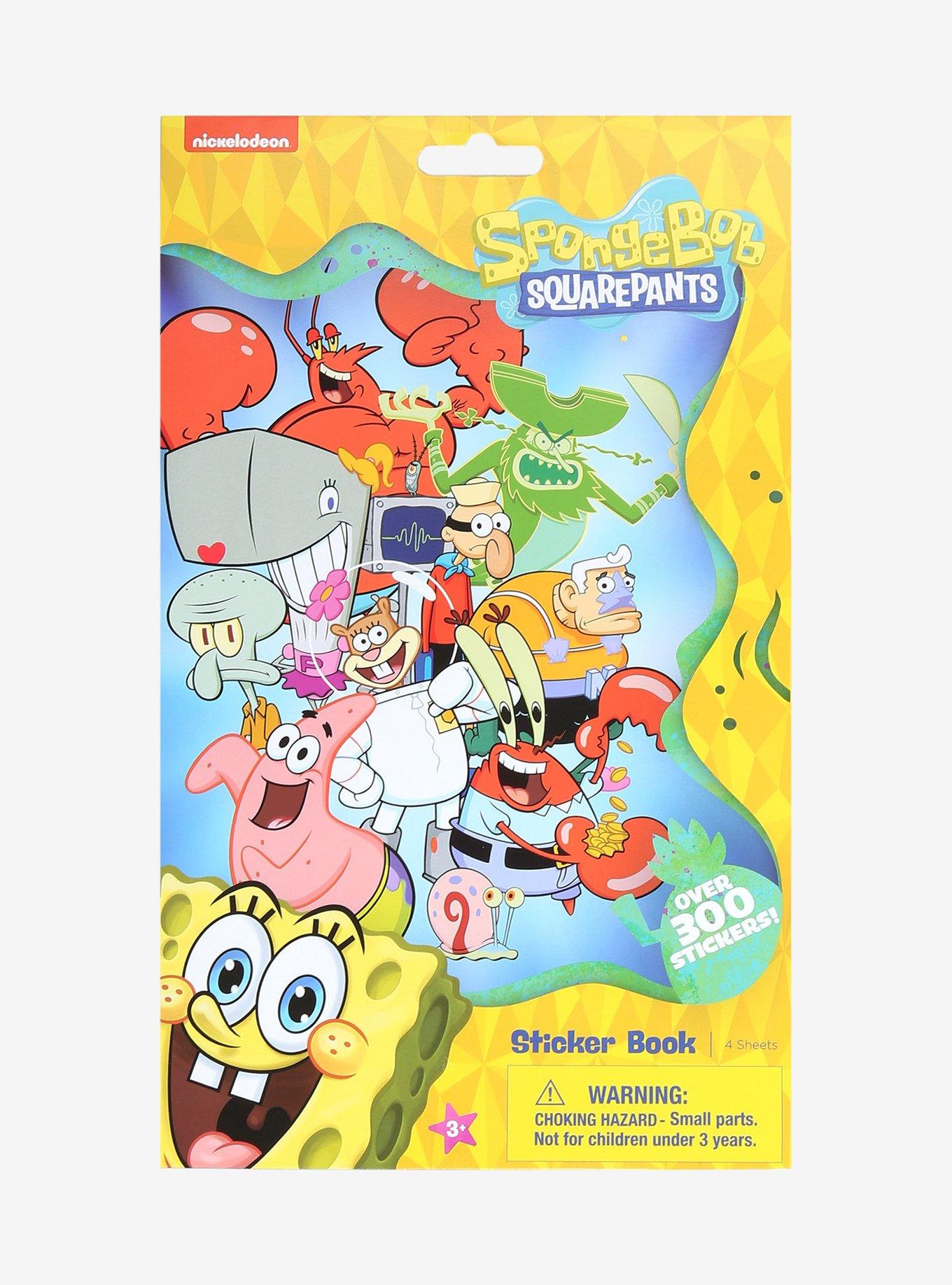 SpongeBob SquarePants Sticker Sheet Set | Hot Topic