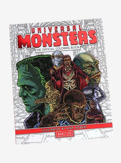Universal Monsters Coloring Book | Hot Topic