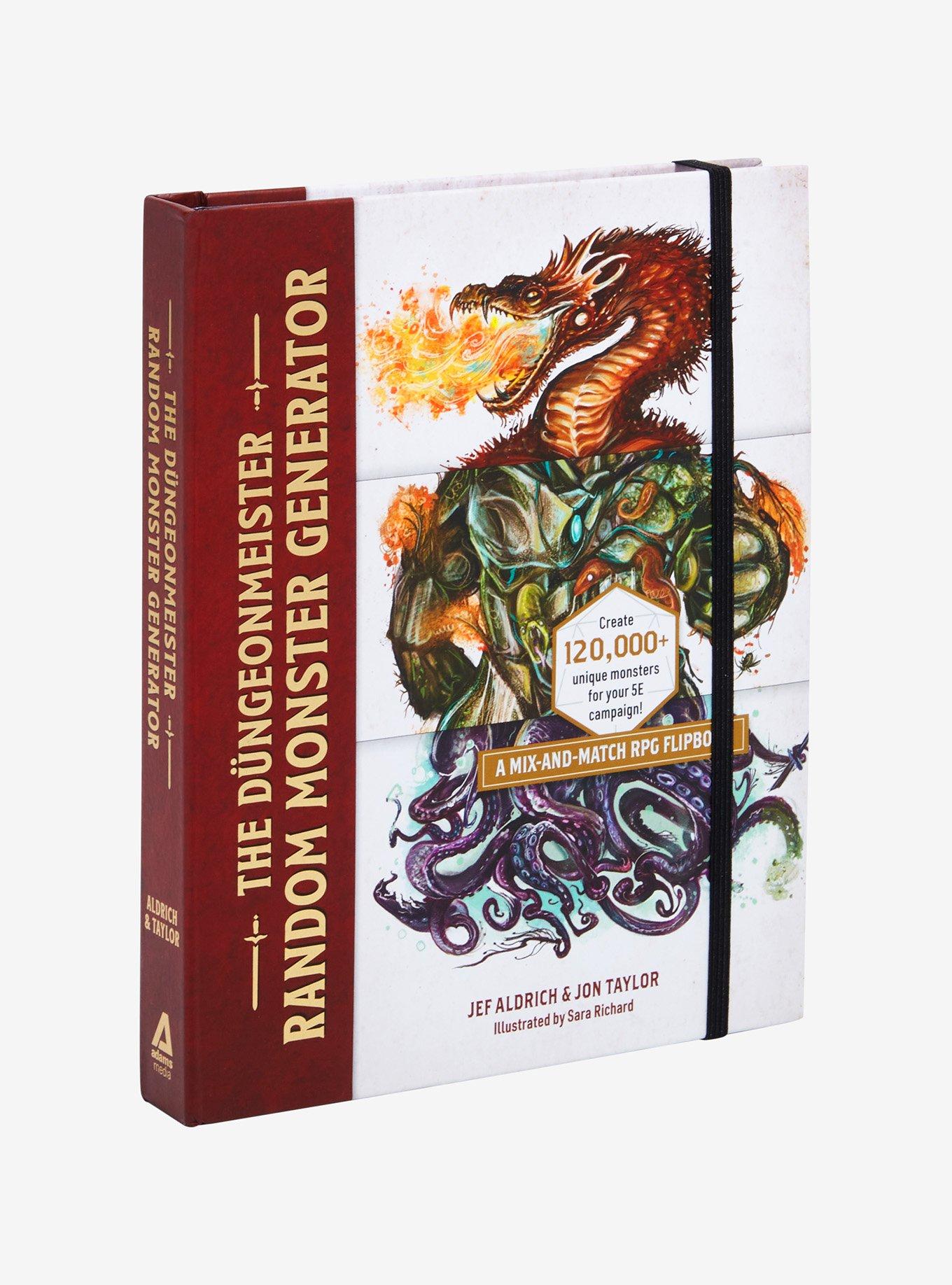 The Dungeonmeister Random Monster Generator Book | Hot Topic