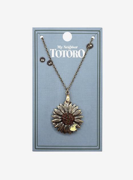 Studio Ghibli My Neighbor Totoro Sunflower Locket Necklace | Hot Topic