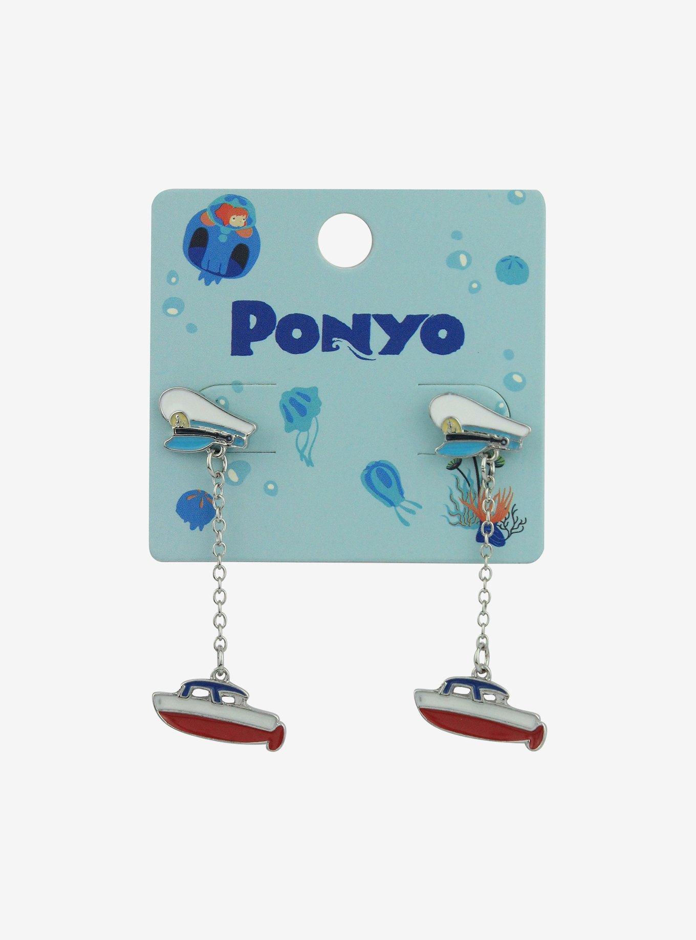 Studio Ghibli® Ponyo Sosuke Hat & Boat Earrings | Hot Topic
