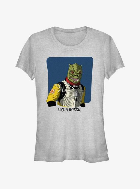 Star Wars Like A Bossk Girls T Shirt Grey Hot Topic