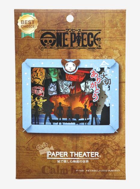 One Piece Shipwreck Scene Paper Theater | Hot Topic