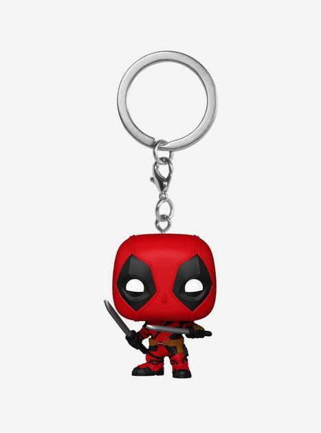 Funko Marvel Deadpool & Wolverine Pocket Pop! Deadpool Key Chain | Hot ...