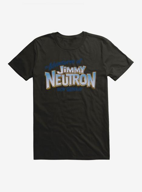 The Adventures Of Jimmy Neutron Boy Genius Title Logo T-Shirt | BoxLunch
