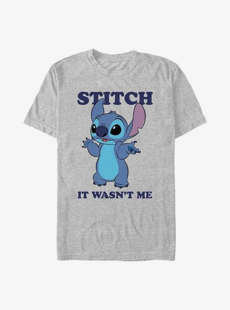 Disney Lilo & Stitch Whoops Stitch T-Shirt - GREY | Hot Topic