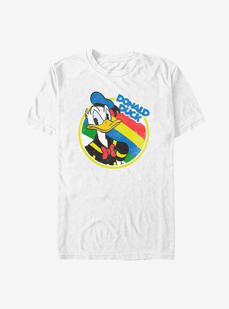 Disney Mickey Mouse Serious Donald T-Shirt - WHITE | BoxLunch