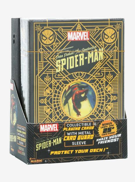 Marvel Spider-Man Playing Cards With Card Guard | Hot Topic