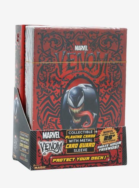 Marvel Venom Playing Cards With Card Guard | Hot Topic