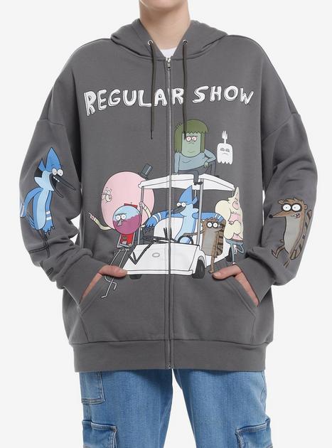 Regular Show Group Cart Girls Hoodie | Hot Topic