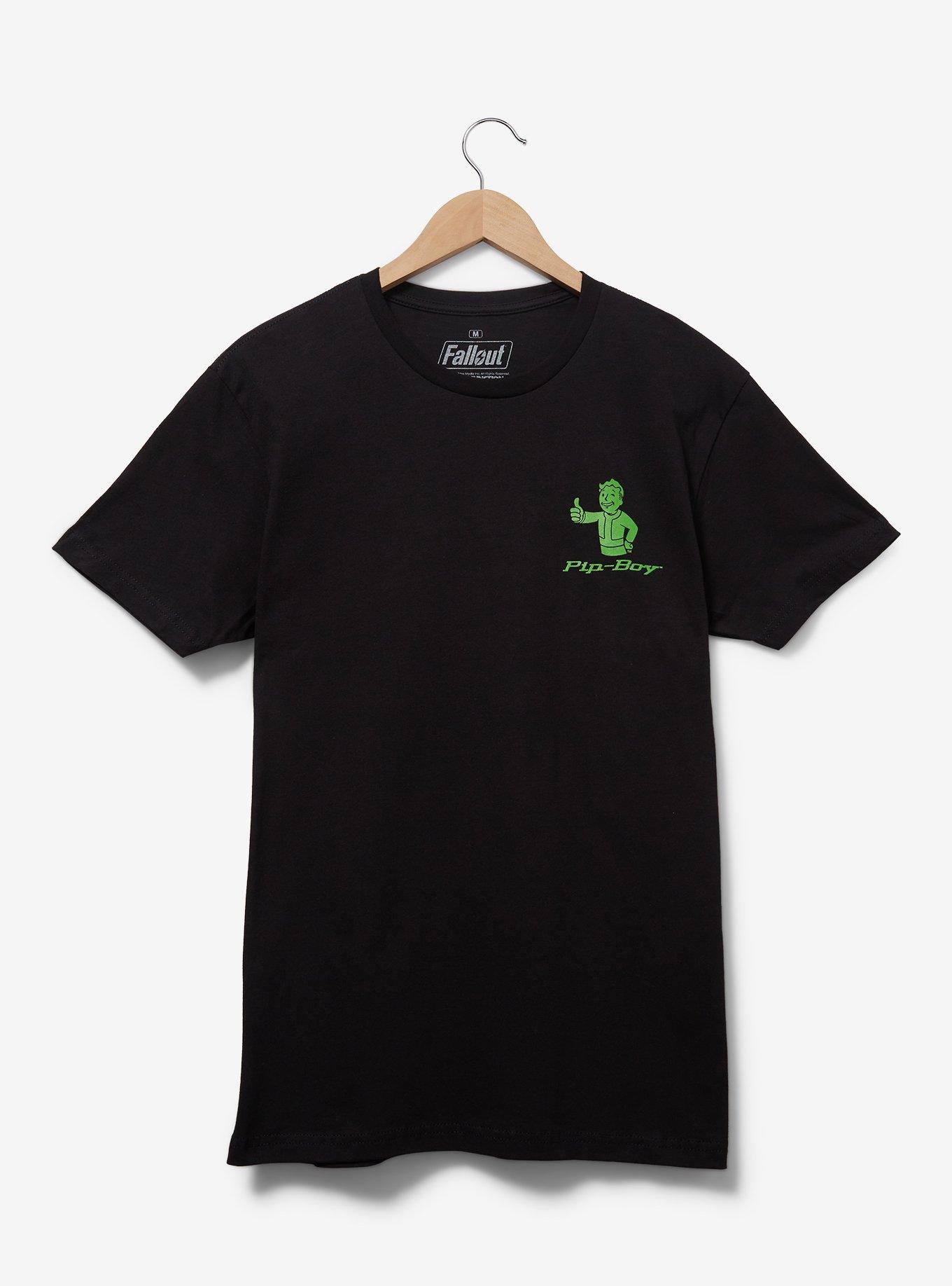 Fallout Pip-Boy Vault Boy Tonal Portrait T-Shirt - BoxLunch Exclusive ...