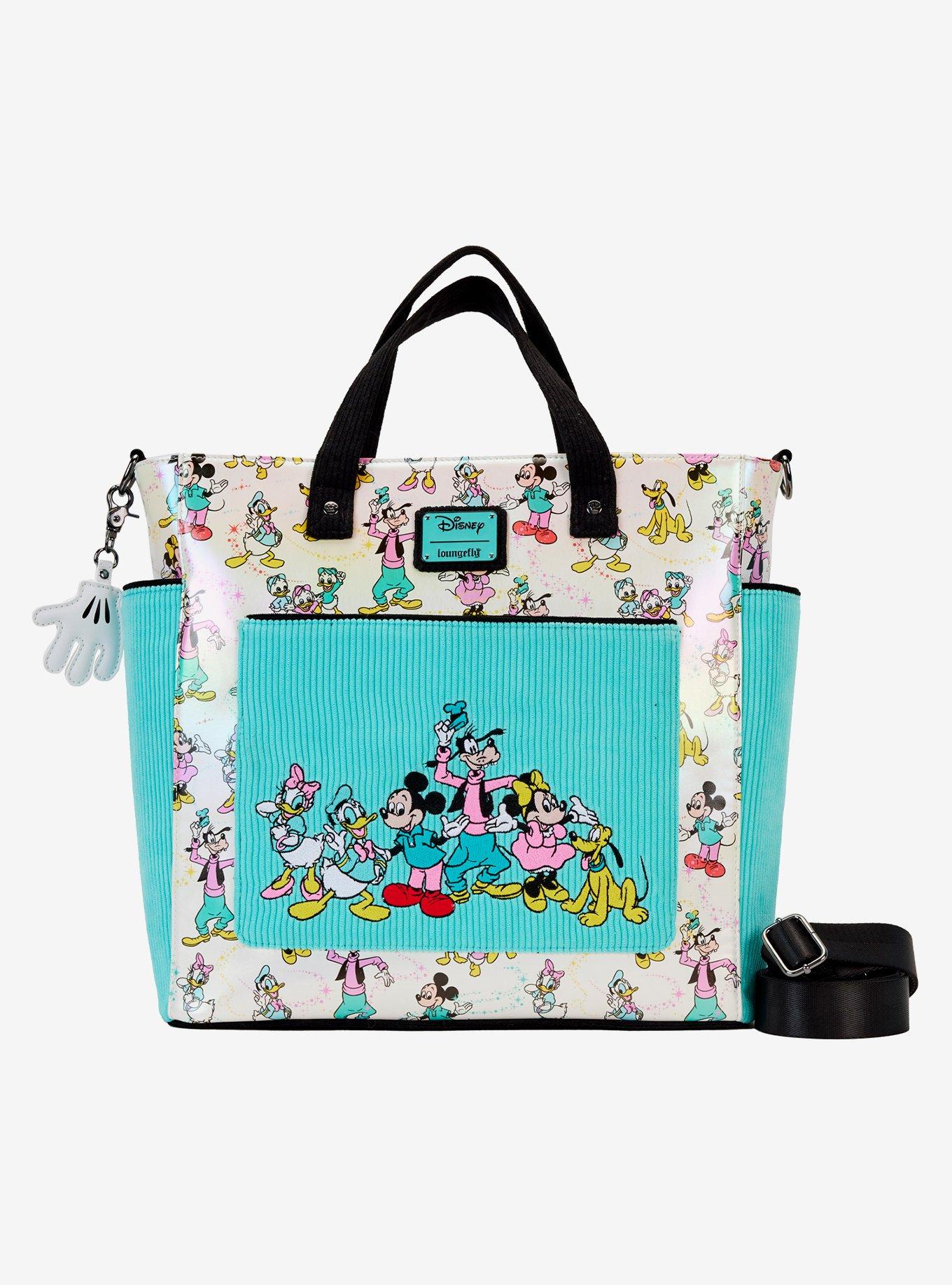 Loungefly Disney100 Mickey Mouse & Friends Convertible Tote Bag | Hot Topic