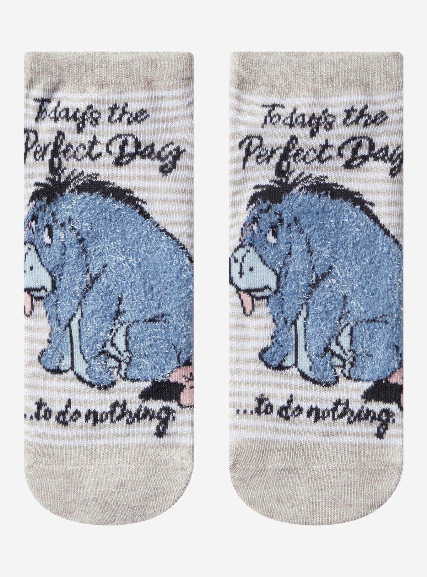 Disney Winnie The Pooh Eeyore Perfect Day No-Show Socks | Hot Topic