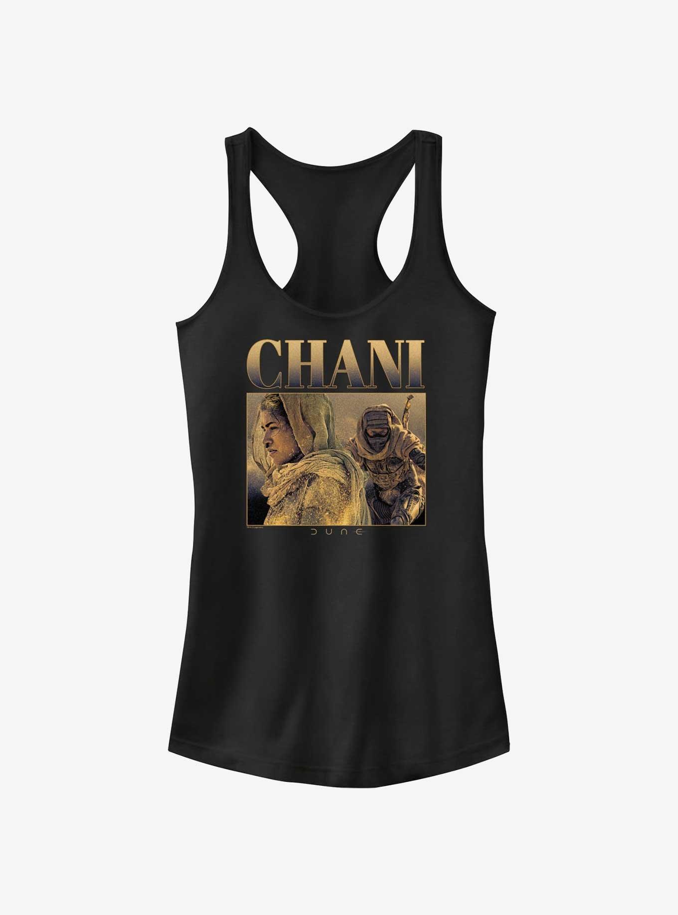 Dune: Part Two Chani Retro Panel Girls Tank - BLACK | Hot Topic