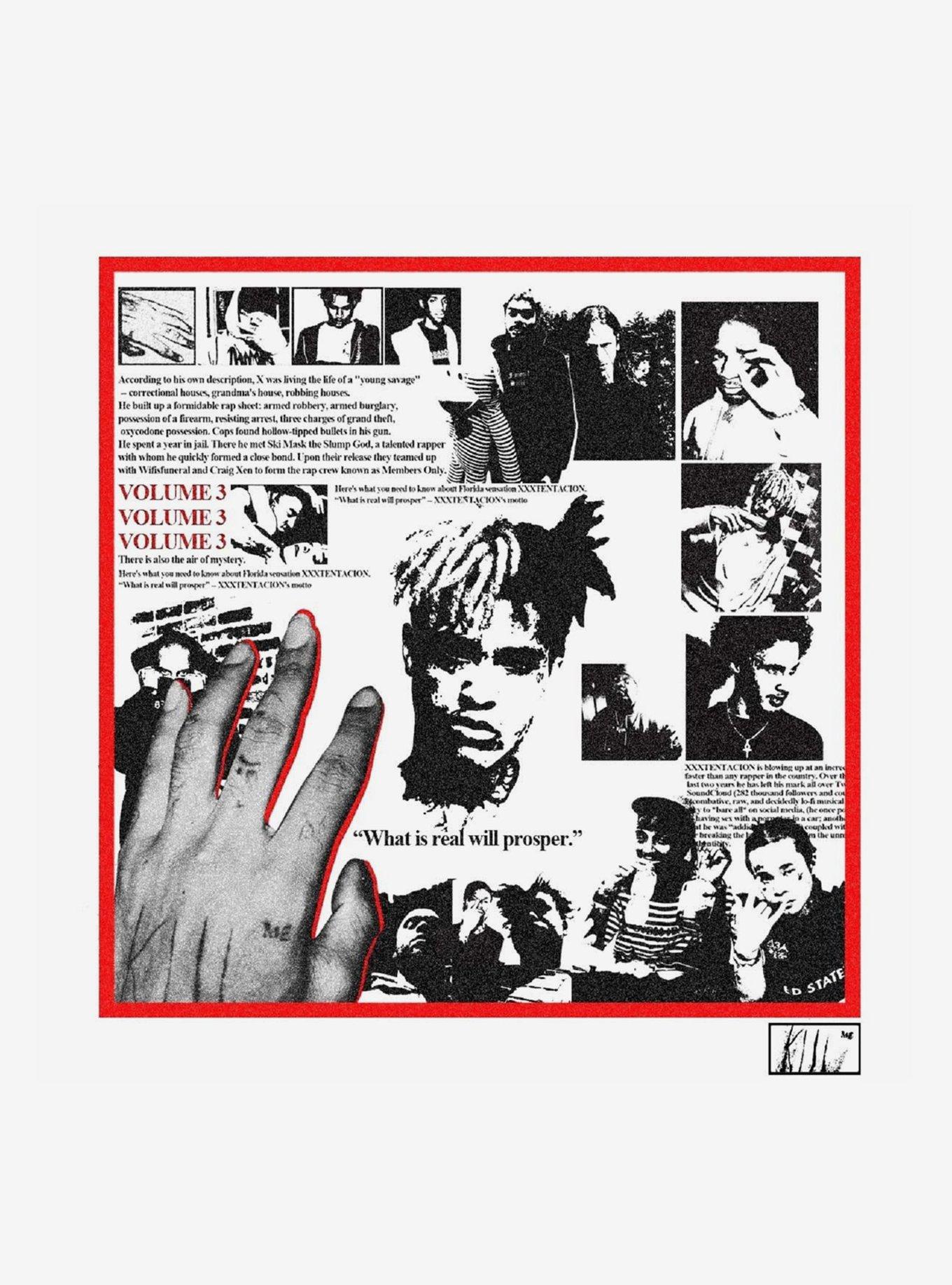 XXXTENTACION XXXTENTACION Presents: Members Only Vol. 3 Vinyl LP | Hot ...
