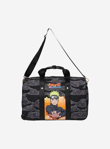 Naruto Shippuden Clouds Rolling Duffle Bag | Hot Topic