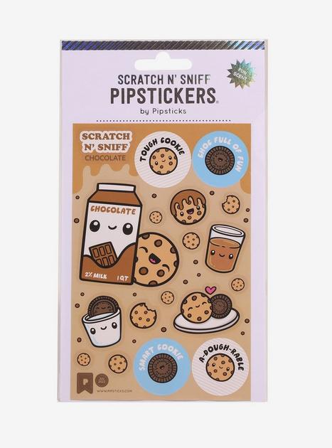 Pipsticks Cookies & Milk Scratch N' Sniff Sticker Sheet | Hot Topic