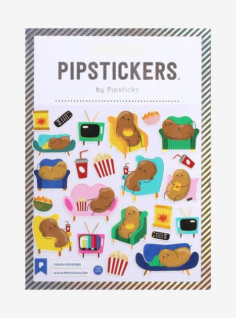 Pipsticks Couch Potato Sticker Sheet | Hot Topic