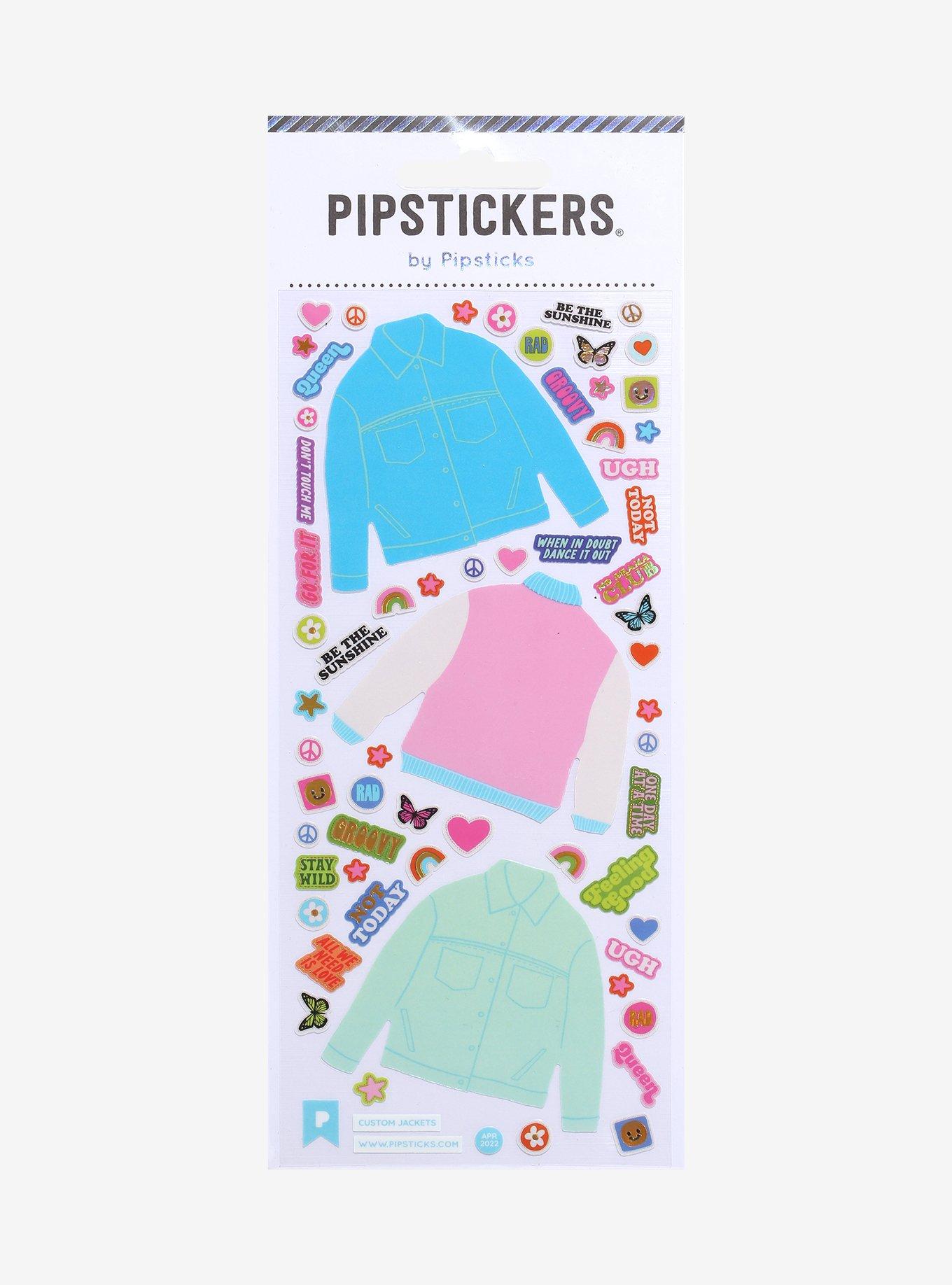 Pipsticks Custom Jacket Sticker Sheet | Hot Topic