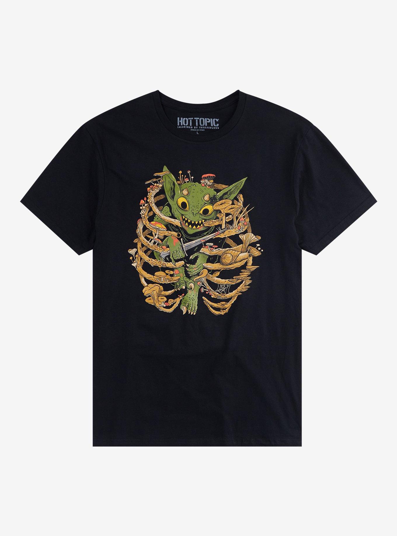 Goblin Rib Cage T-Shirt By PPMid | Hot Topic