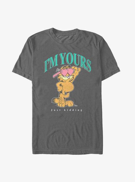 Garfield I'm Yours T-Shirt - GREY | Hot Topic