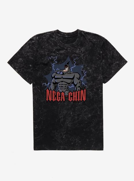The Fairly Oddparents Nega-Chin Mineral Wash T-Shirt - BLACK | BoxLunch
