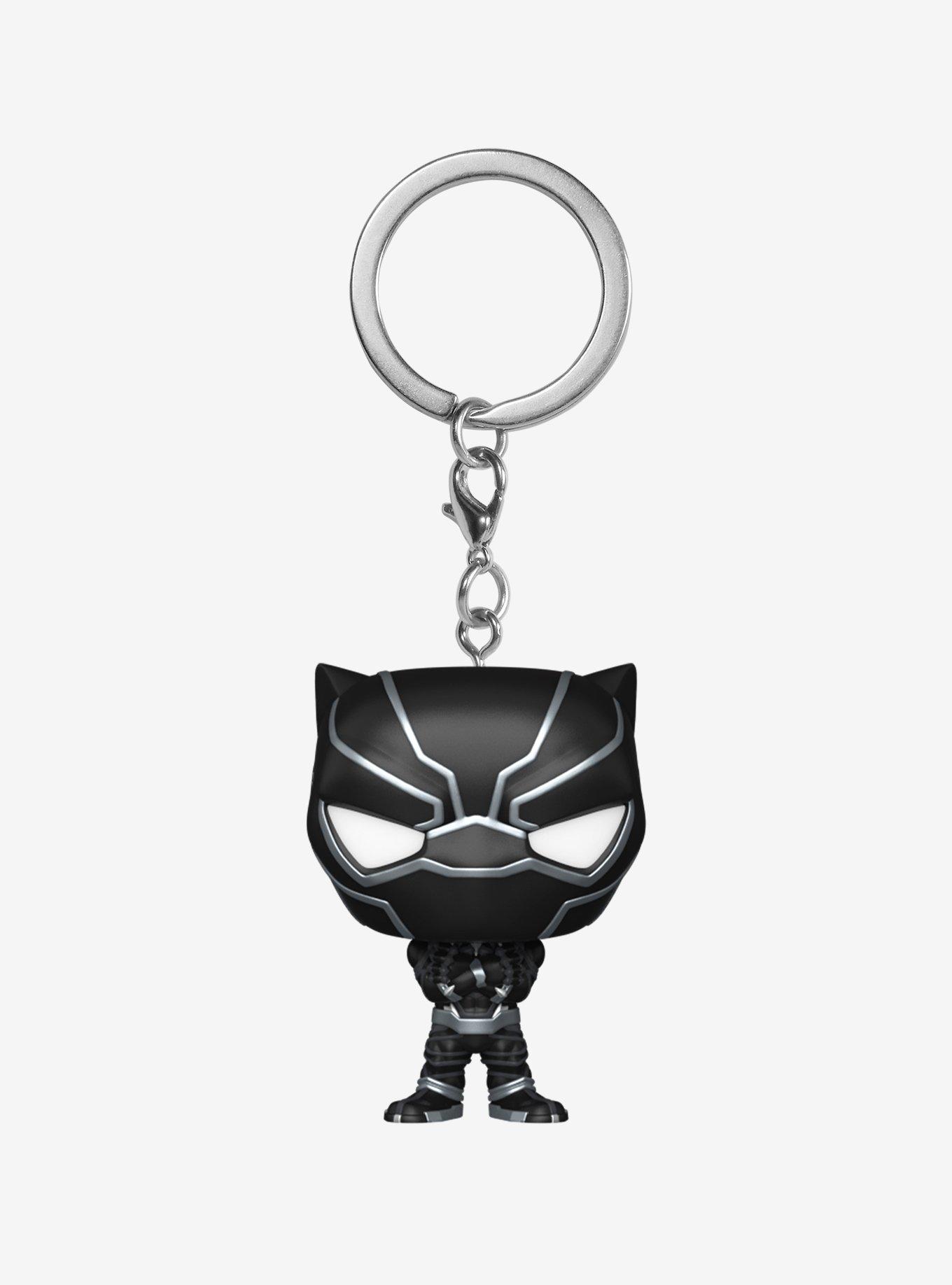 Funko Pocket Pop! Marvel Black Panther Bobblehead Keychain | BoxLunch