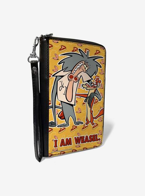 I Am Weasel IR Baboon Pose and Title Zip Around Wallet | Hot Topic