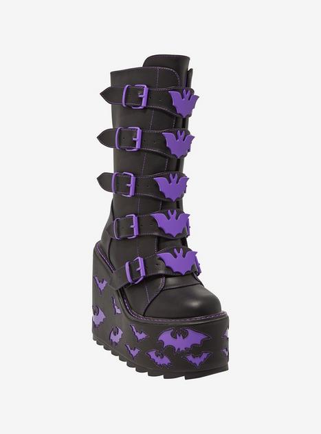 YRU Ghost Drip Dune Platform Boots | Hot Topic