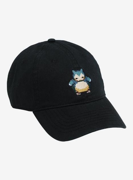 Pokemon Snorlax Pixel Portrait Ball Cap - BoxLunch Exclusive | BoxLunch