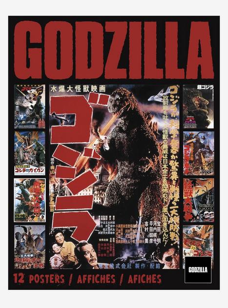 Godzilla Poster Book | Hot Topic