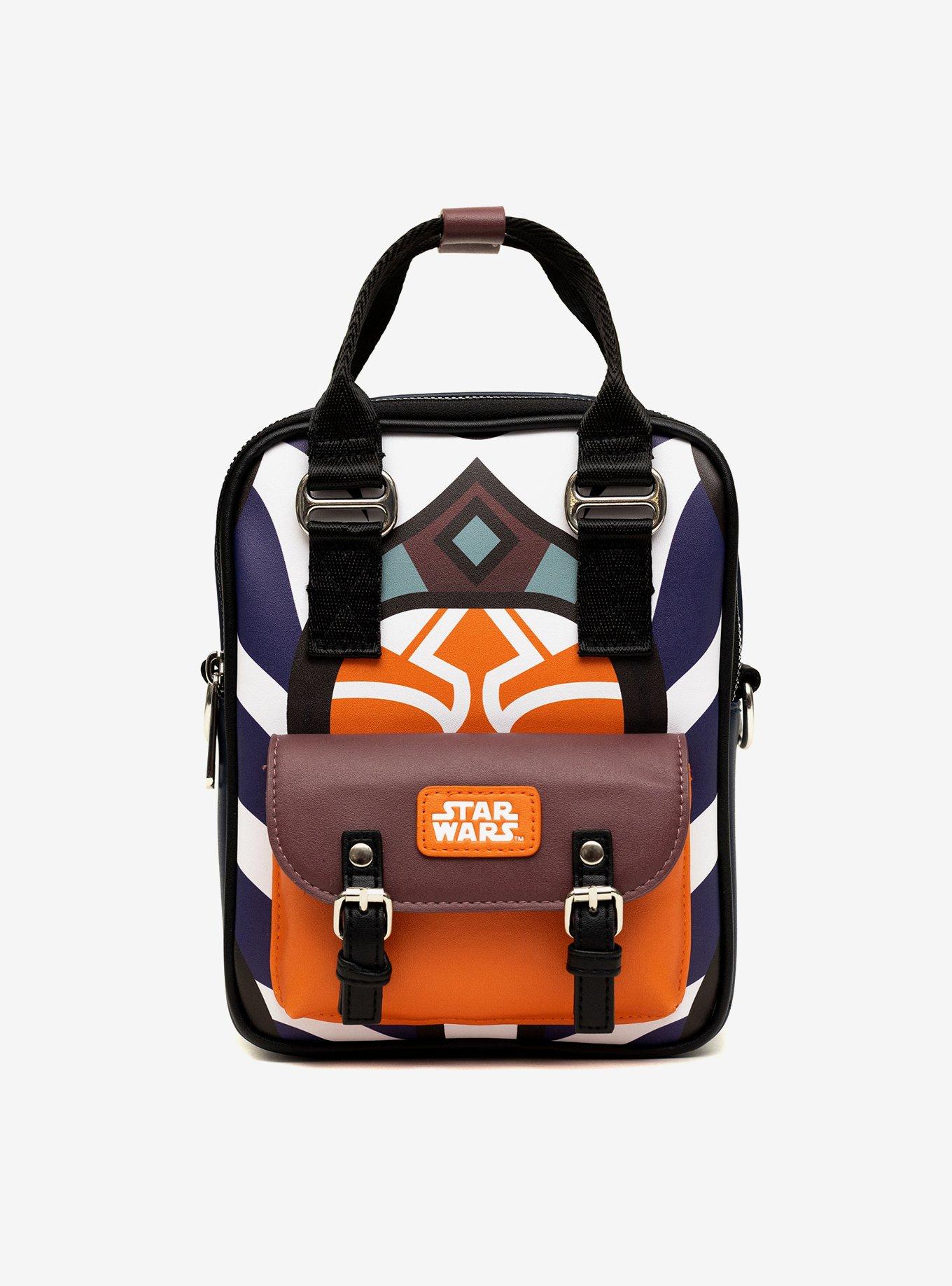 Hot Topic Star Wars Ahsoka Tano Character Close Up Crossbody Bag at ...