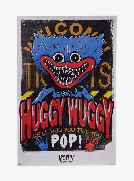 Poppy Playtime Huggy Wuggy Poster | Hot Topic